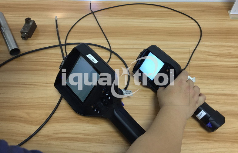 Dual Camera 0.45MP Industrial Videoscope 5m Tube Length For Visual ...