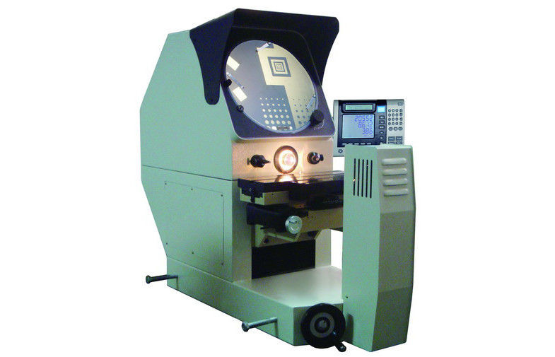 Fiber Illumination Screen Horizontal Digital Profile Projector With X-Z ...