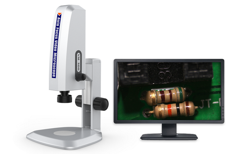 LED Surface illumination Auto Focus Video Microscope iVM-500 with VGA ...
