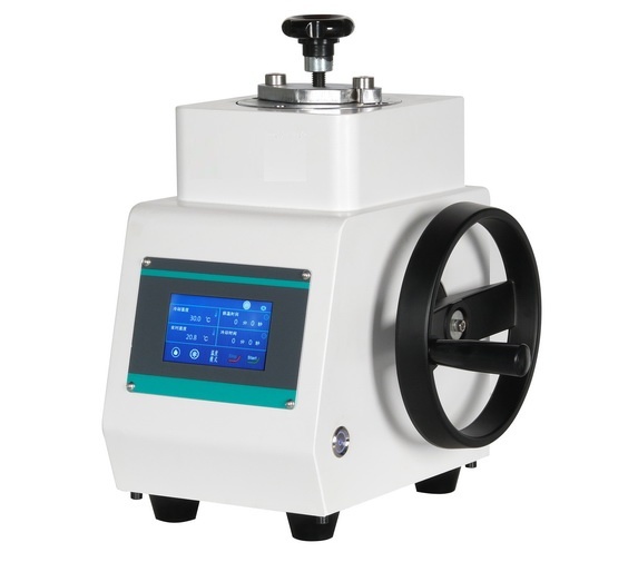 Touch Screen Mechanical Pressurization Manual Metallographic Sample ...