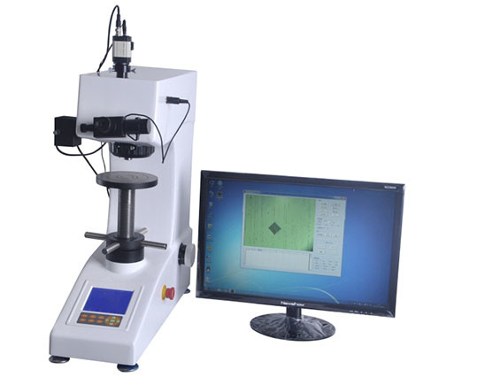 Computerized Large LCD Auto Turret Vickers Hardness Tester With Vickers ...